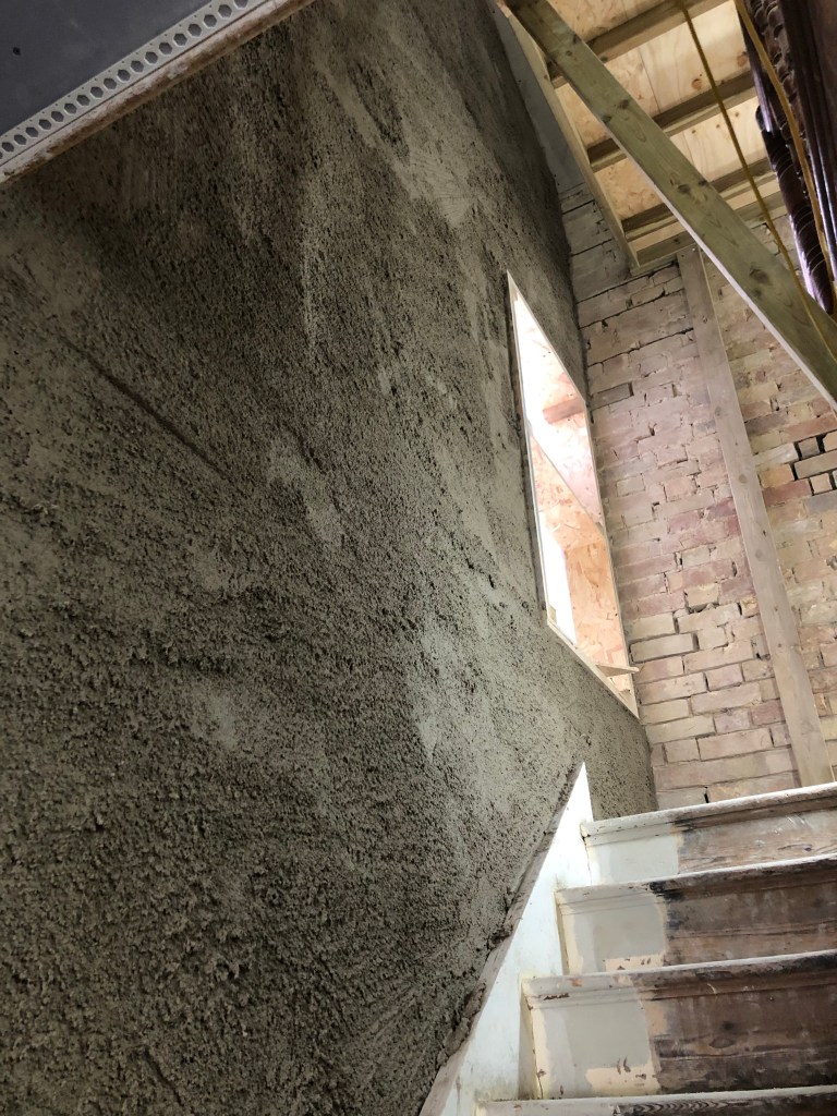 Insulating plaster - gavinlangfordarchitects